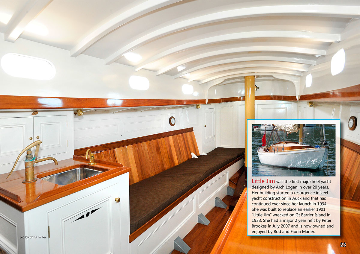 Little Jim – a peek down below | waitematawoodys.com #1 for classic ...