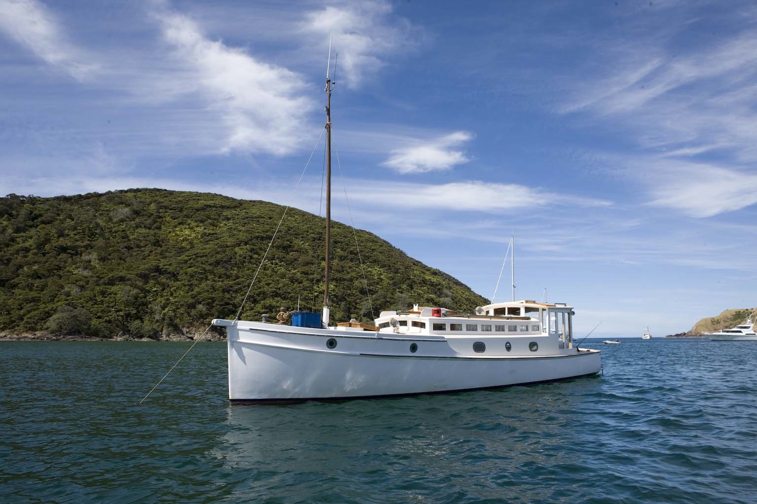 Florence – 1910 HN Burgess motor launch | waitematawoodys.com #1 for ...