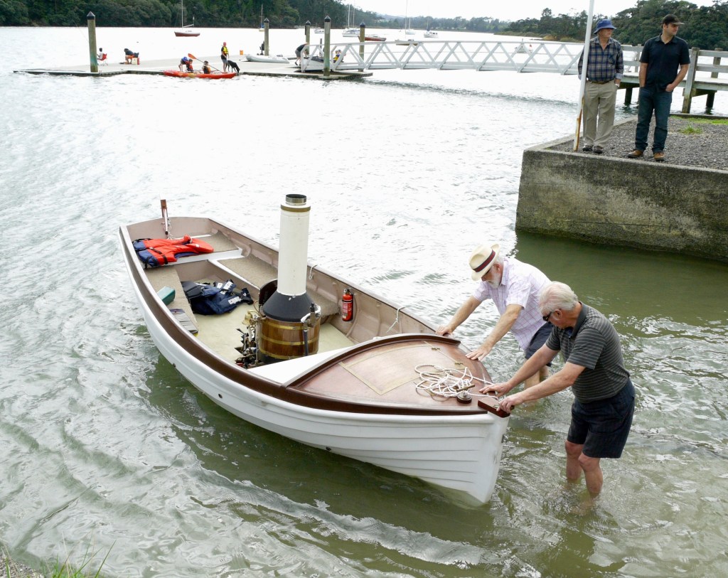 Classic Steam Launches | waitematawoodys.com #1 for classic wooden boat ...