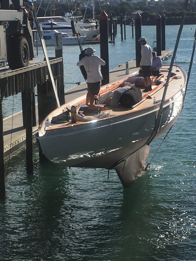 Photos Of 1904 Logan Yacht – Ariki Back In The Water | waitematawoodys ...