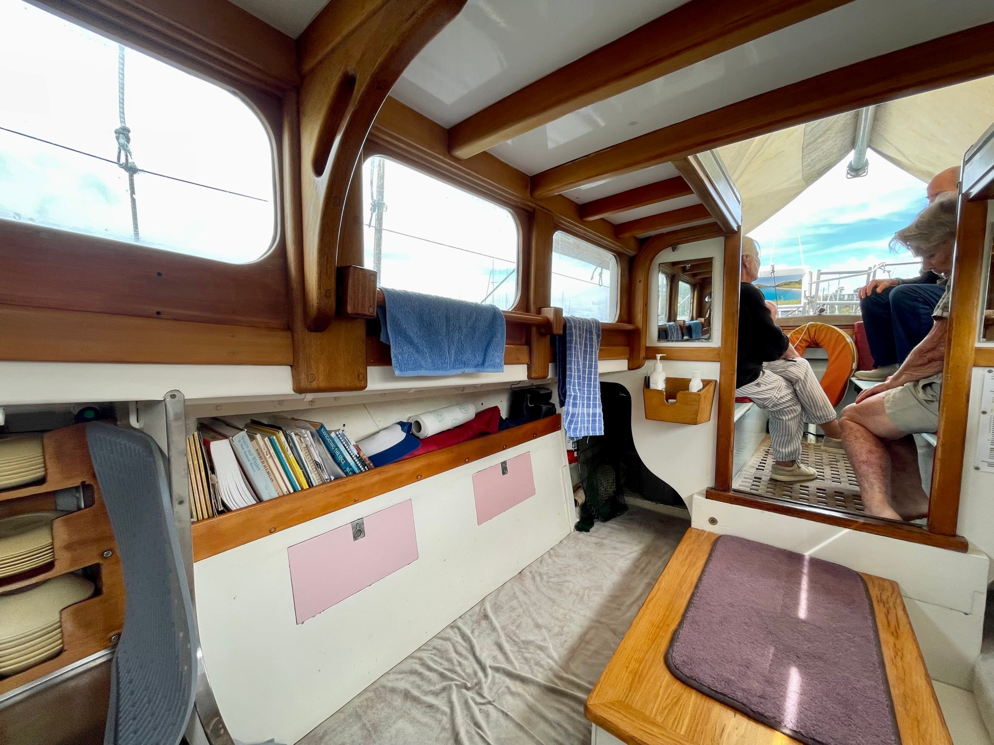 TUAHINE – 43′ CLASSIC YACHT 4SALE – MAKE AN OFFER | waitematawoodys.com ...