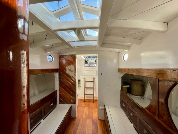 NGATAKI – JOHNNY WRAY’S HOME BUILT CLASSIC YACHT | waitematawoodys.com ...