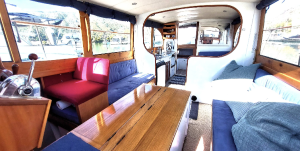 WOODEN LAUNCH – LADY ALLISON (Lady Helen) A Peek Down Below ...