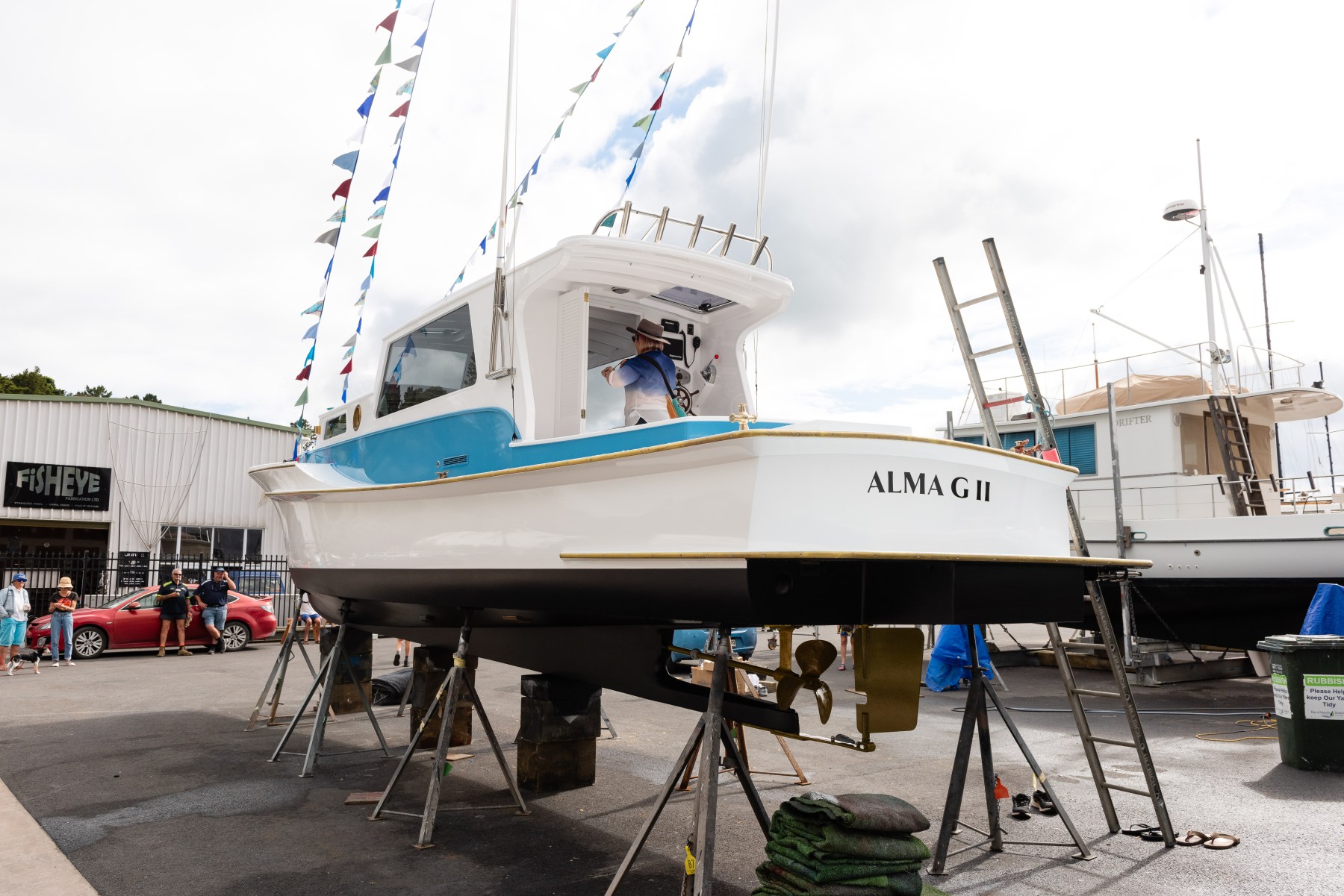 CLASSIC 1927 WOODEN GAME BOAT – ALMA G II RE-LAUNCHED – 45 Photos ...