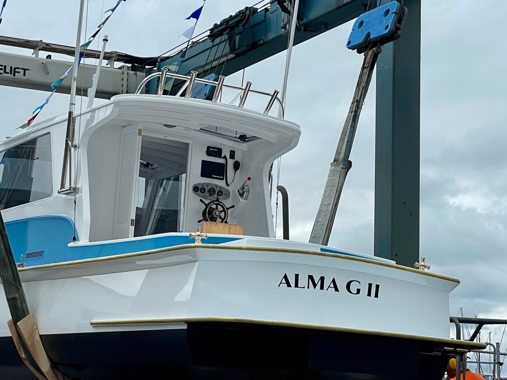 CLASSIC 1927 WOODEN GAME BOAT – ALMA G II RE-LAUNCHED – 45 Photos ...