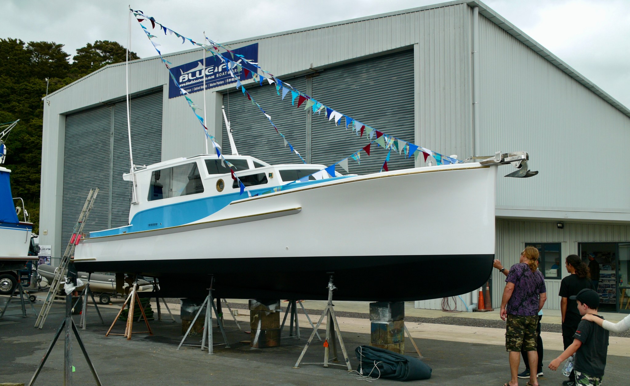 CLASSIC GAME BOAT – ALMA G II – RE-LAUNCHING CEREMONY | waitematawoodys ...