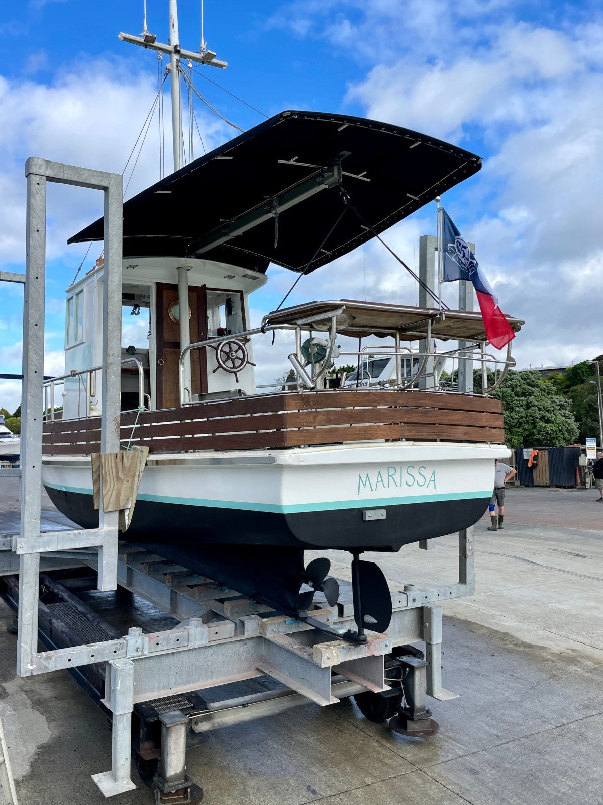 CLASSIC WOODY WORKBOAT MARISSA – GETS A NEW LIFE | waitematawoodys.com ...