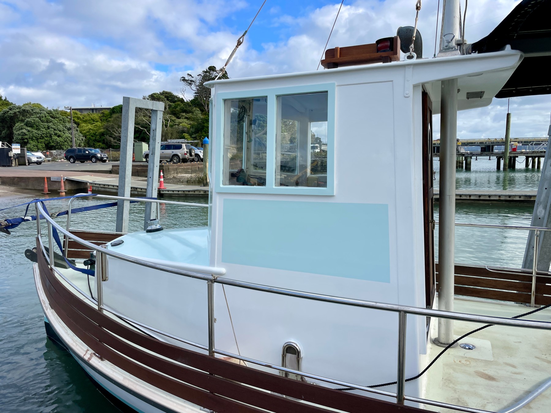 CLASSIC WOODY WORKBOAT MARISSA – GETS A NEW LIFE | waitematawoodys.com ...