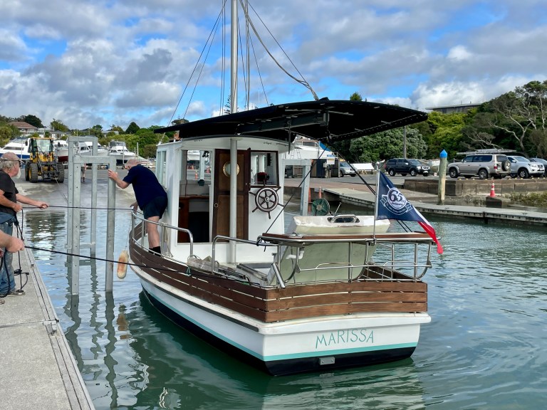 CLASSIC WOODY WORKBOAT MARISSA – GETS A NEW LIFE | waitematawoodys.com ...