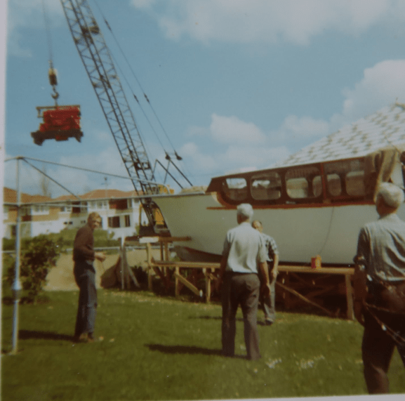CLASSIC WOODEN LAUNCH – TAURIMA – A Peek Down Below | waitematawoodys ...