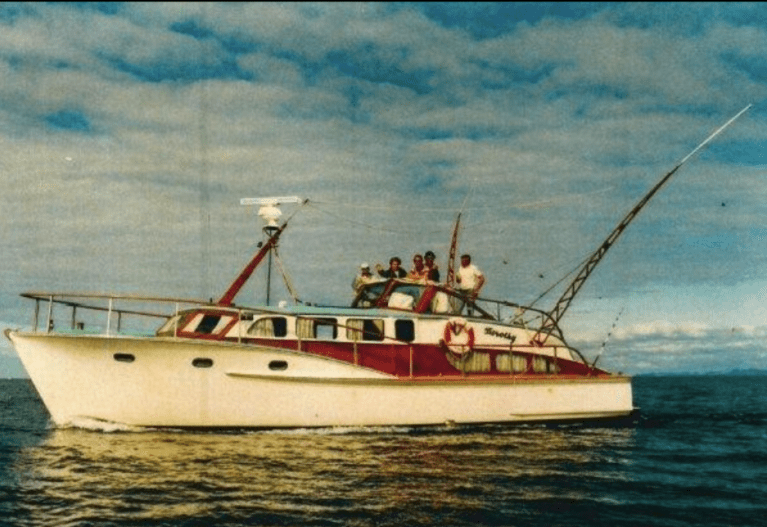 CLASSIC WOODEN BIG GAME BOAT – DOROTHY – FLASHBACK | waitematawoodys ...